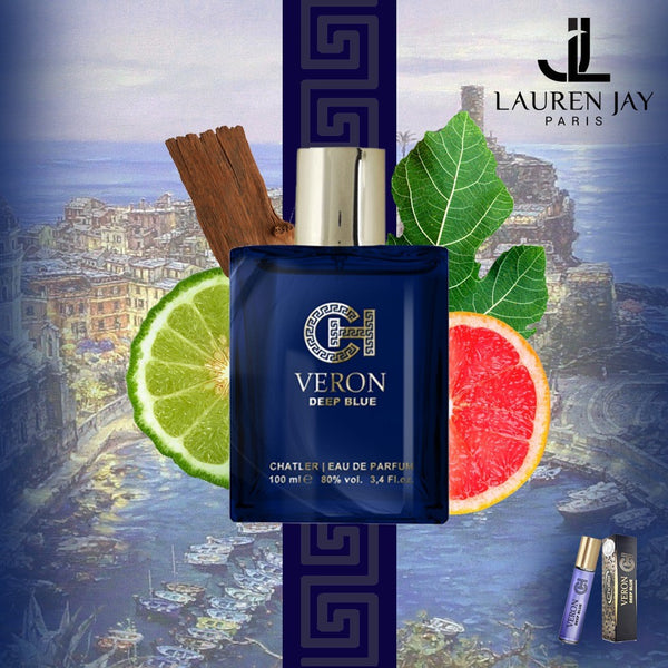CHATLER VERON DEEP BLUE POUR HOMME 100ML EDP – Lauren Jay Paris