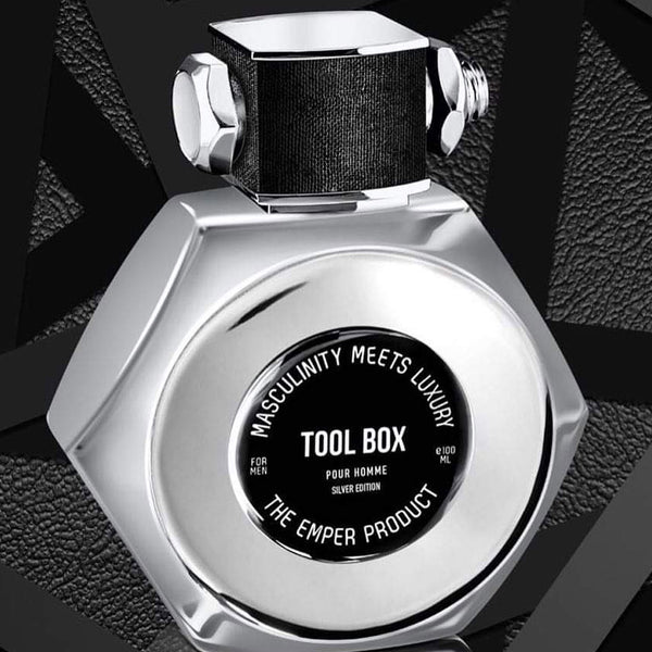 EMPER TOOL BOX SILVER 100ML EDT – Lauren Jay Paris